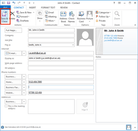 How to Create an Outlook Contact List - Covve