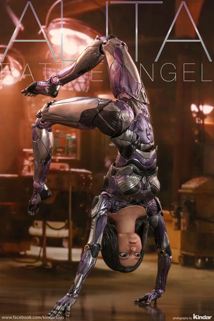 Hot Toys Alita Battle Angel Figround