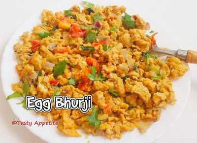 Egg Bhurji | Tasty Appetite