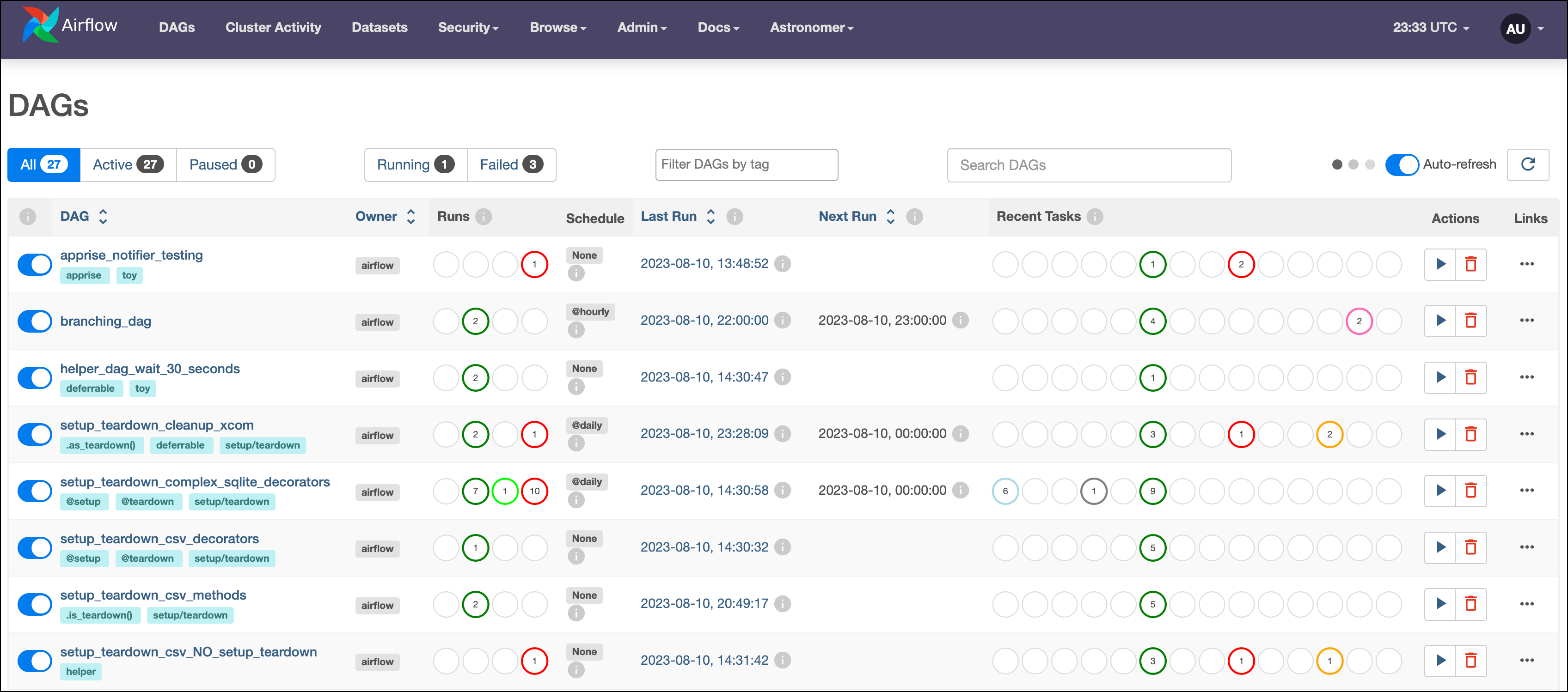 An Introduction To The Airflow Ui Astronomer Documentation