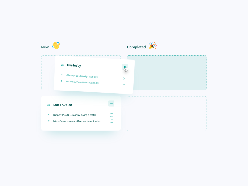 Chart and cards ui components - Plus UI Designs