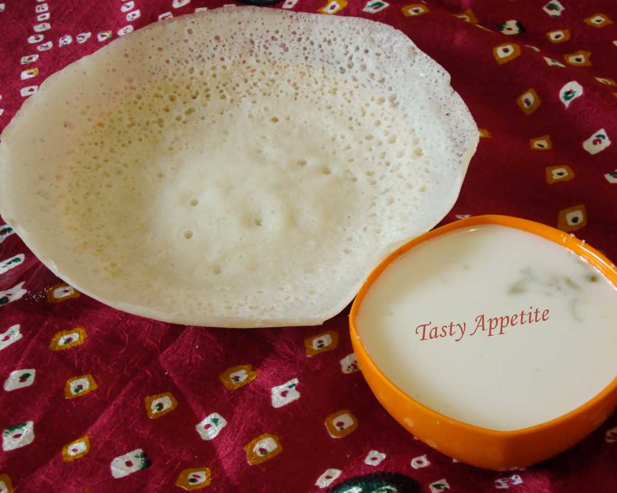 Appam | Soft Appam | Tasty Appetite