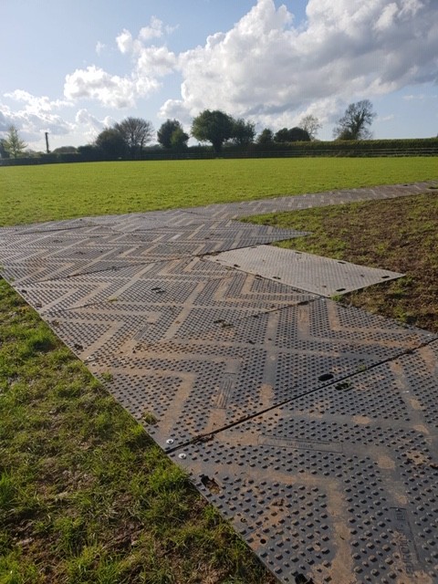 SafeMat Ground Protection - Chichester - SafeSite Facilities