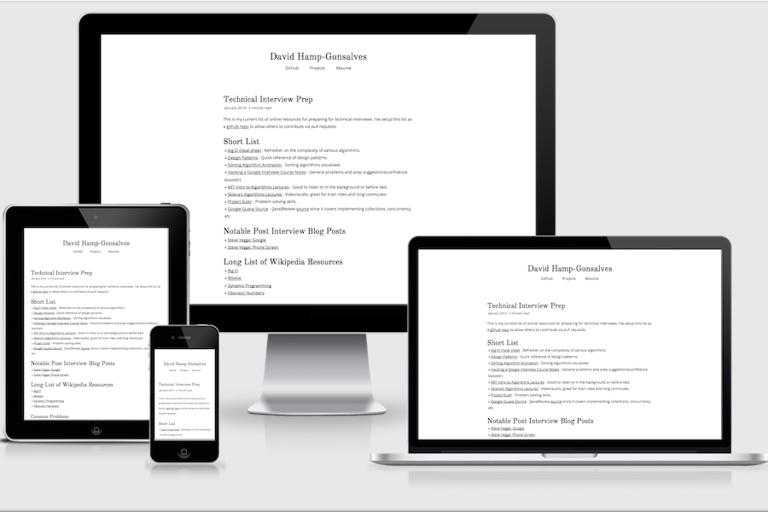 Complete List | Hugo Themes