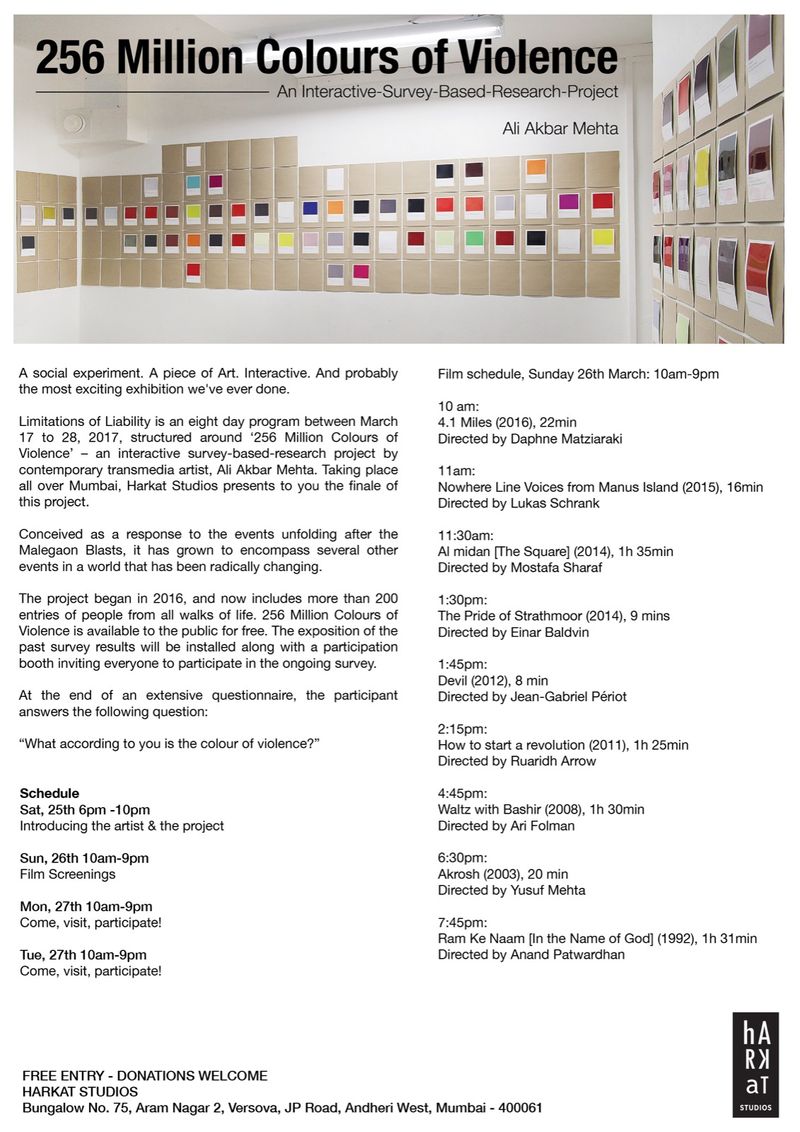 256 Million Colours of Violence