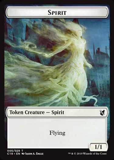 1/1 White Spirit Creature Token | MTG.onl Tokens