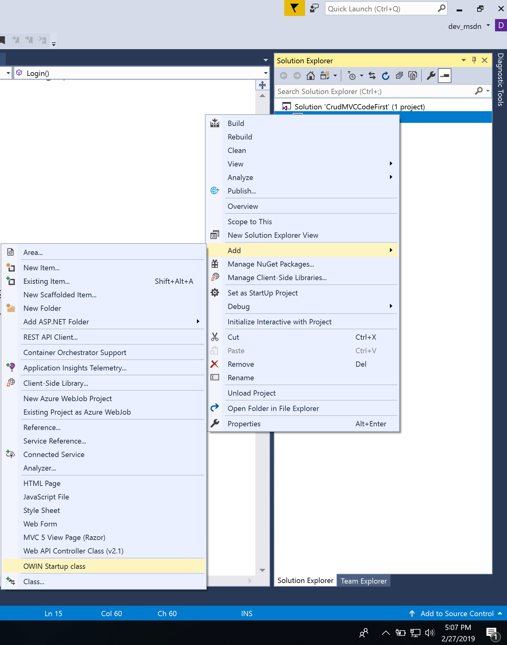 Build A Crud App With Asp Mvc And Entity Framework Okta Developer