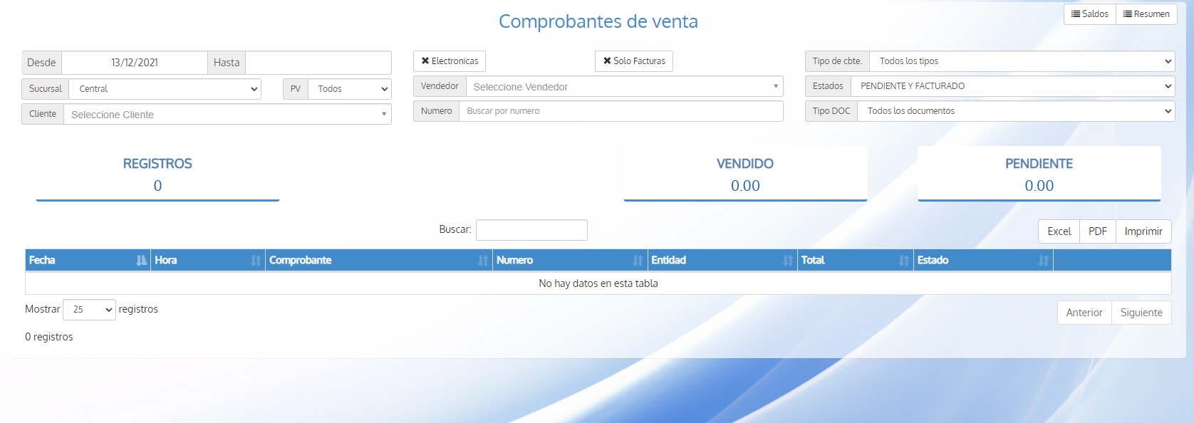 Comprobante de ventas | Ninox Docs