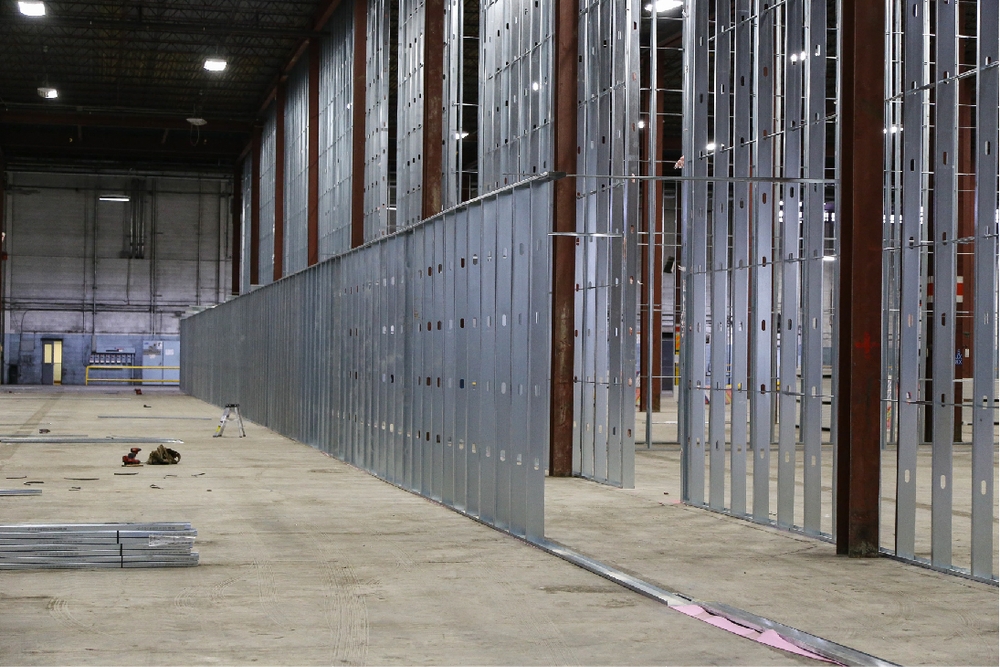 Commercial Interior Wall Construction | Toronto Tapers