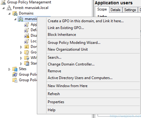How to create application user in Active Directory - wojcieh.net