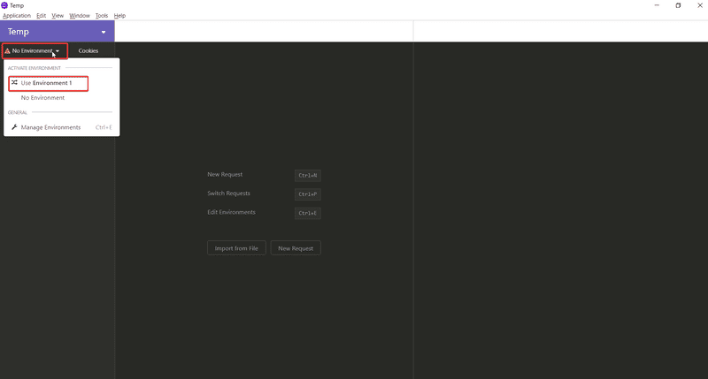 How to automatically set the access token in Insomnia