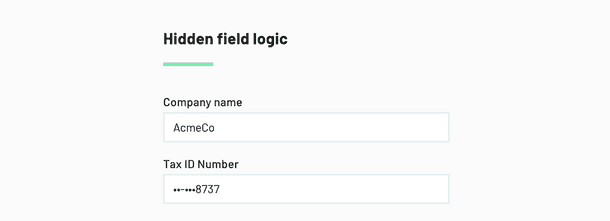 New feature: Hidden webform fields