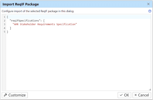 Import Requirements From ReqIF | ReqView
