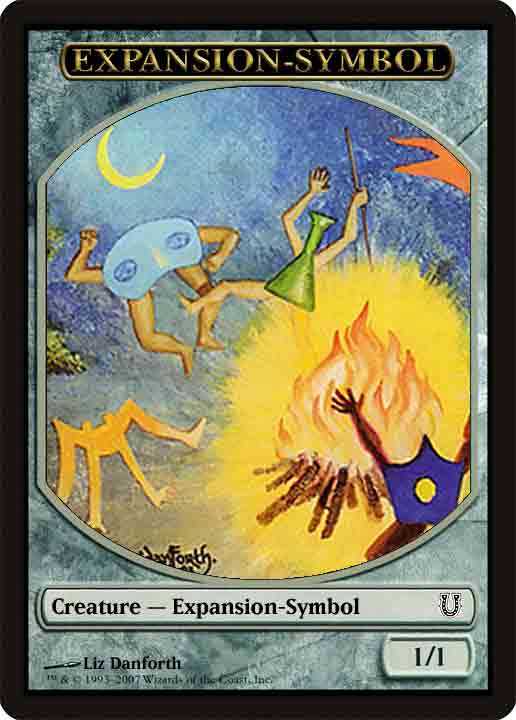 1/1 Colorless Expansion-Symbol Creature Token | MTG.onl Tokens