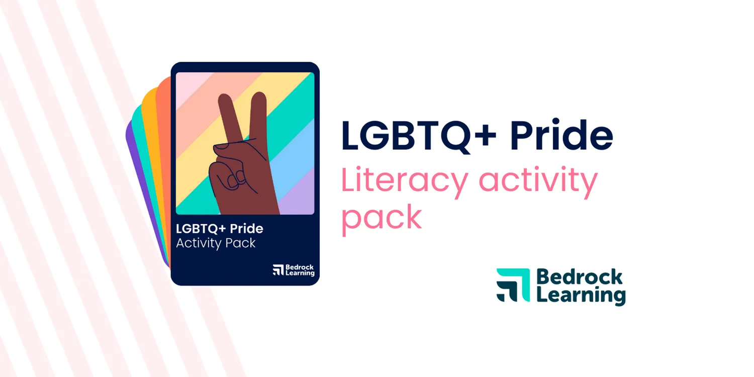 LGBTQ+ Pride literacy activity pack | Bedrock Learning