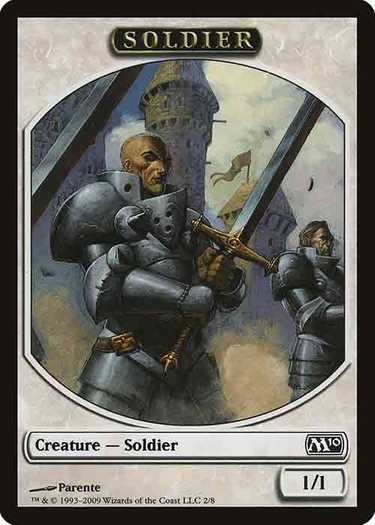 1/1 White Soldier Creature Token | MTG.onl Tokens