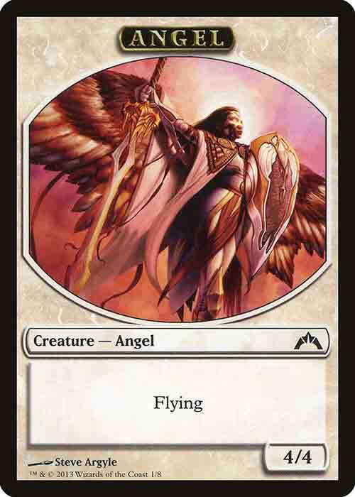 4/4 White Angel Creature Token | MTG.onl Tokens