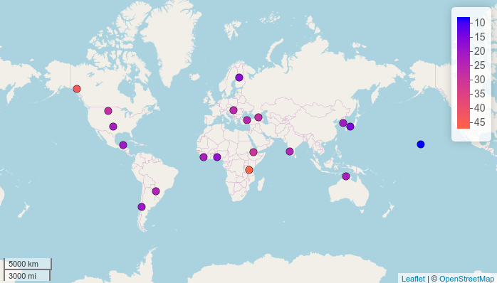 rOpenSci | Easy linguistic mapping with lingtypology