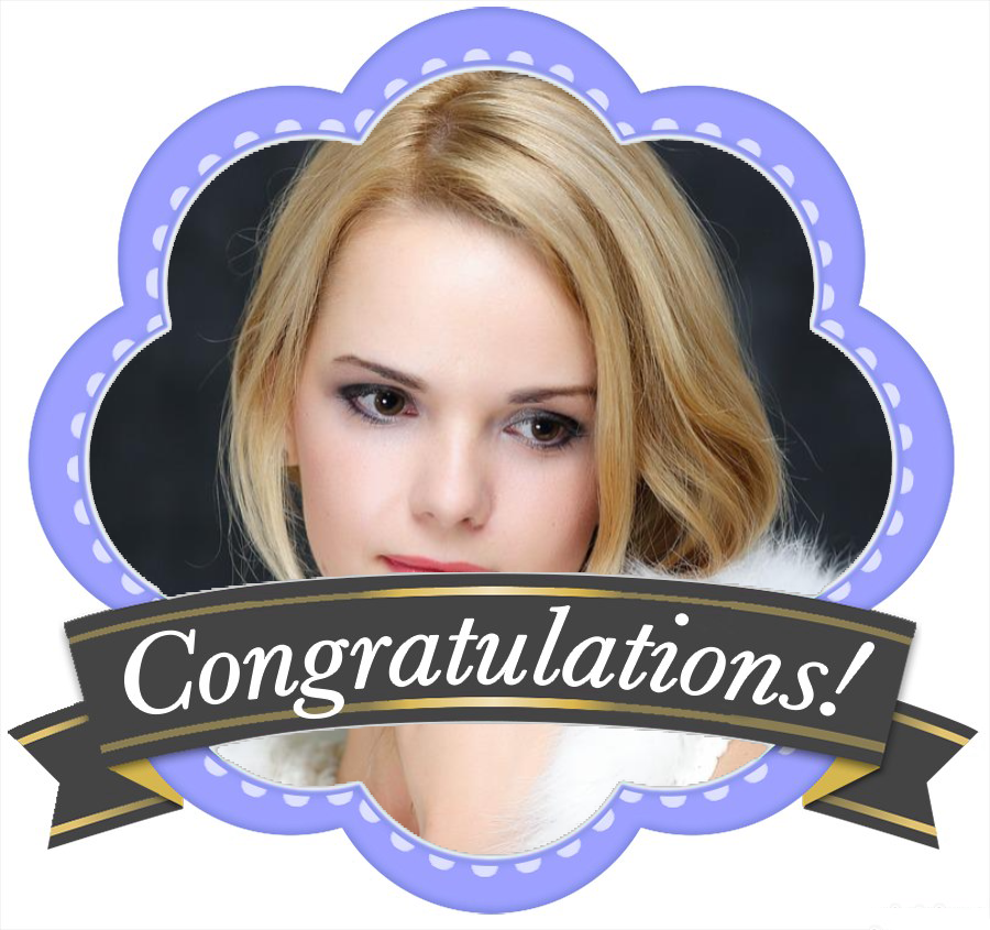 Online Greetings with congratulation frame