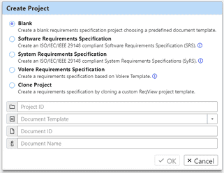 Set up Requirements Projects | ReqView