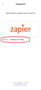 How to set up the Zapier integration - Covve