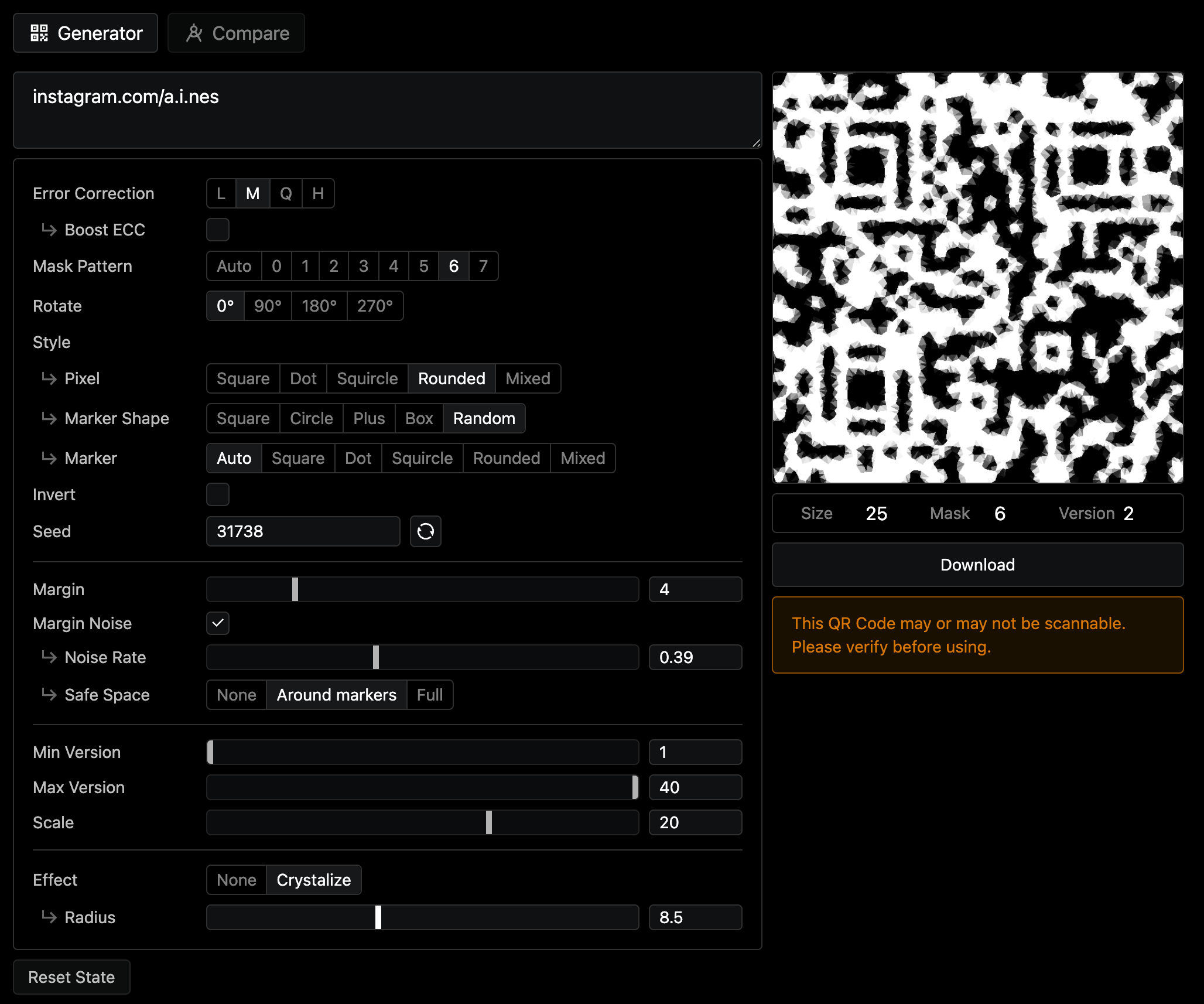 Refining AI Generated QR Code