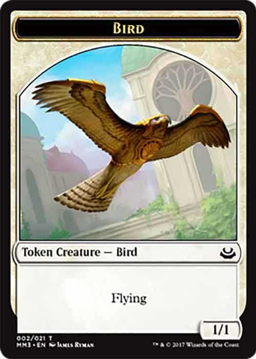 1/1 White Bird Creature Token | MTG.onl Tokens