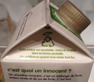 A la découverte d'un jus de fruit Innocent
