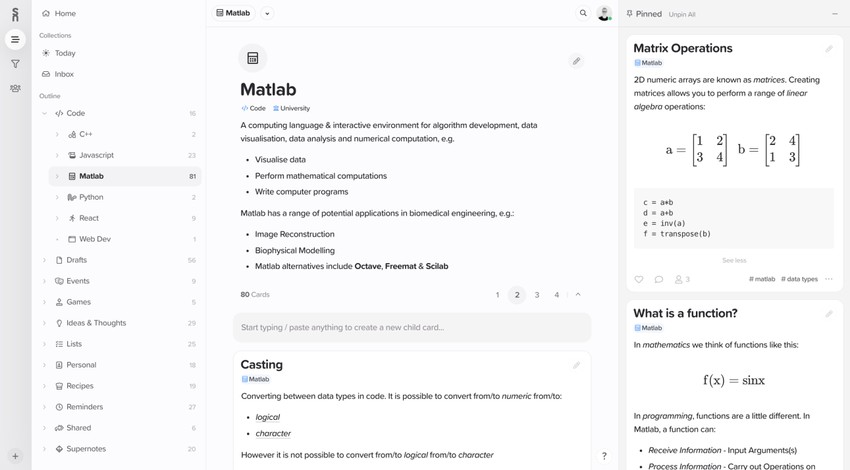 Best Note-taking App for Engineering Students | Supernotes