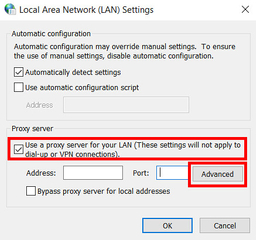 How do I configure browsers to use the SOCKS5 proxies on Windows