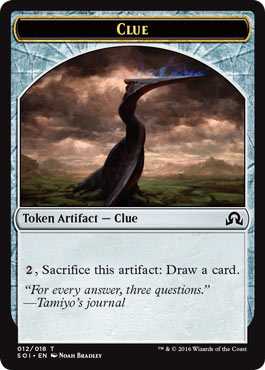 Clue Token | MTG.onl Tokens