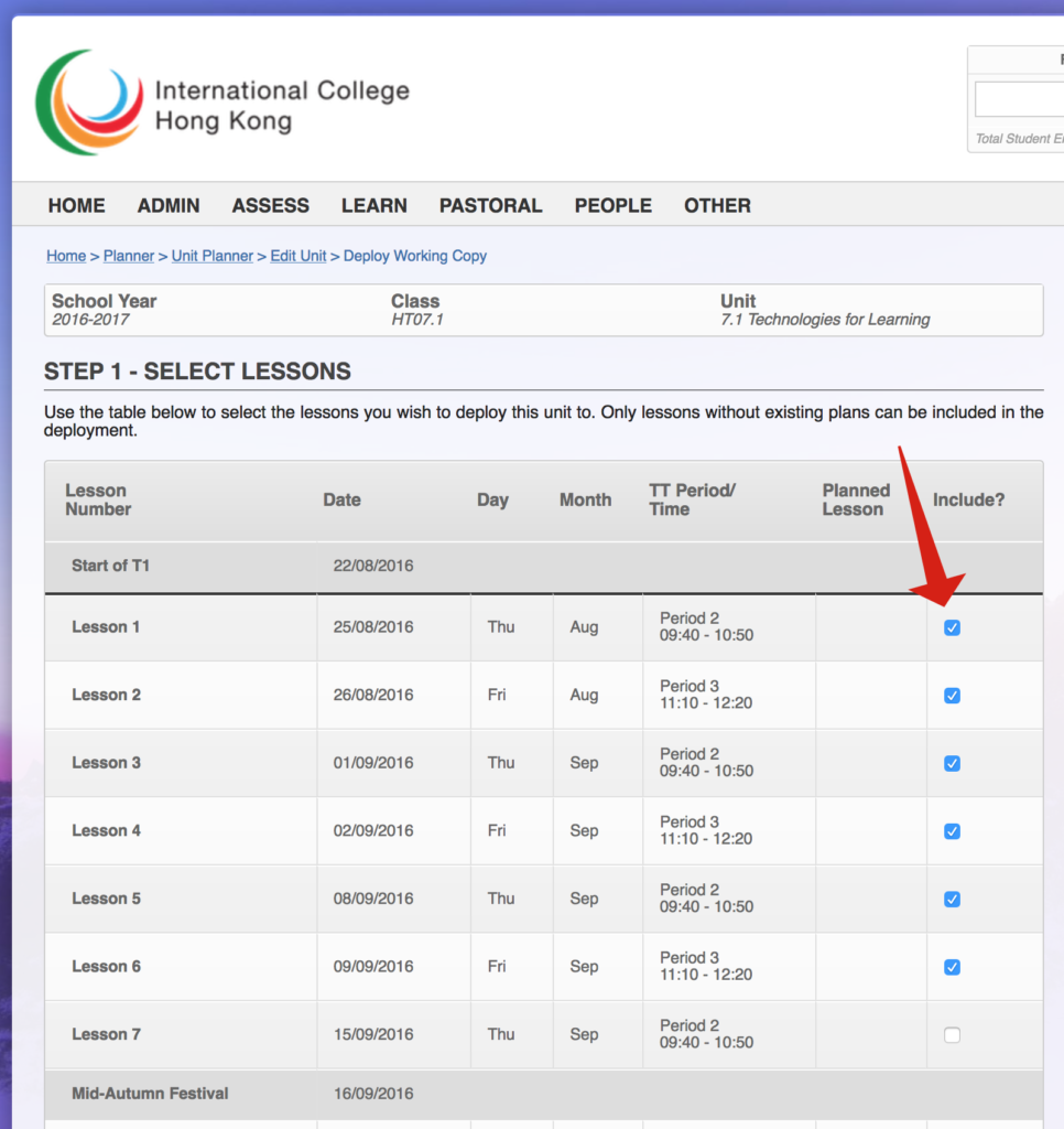 Deploying a Unit :: Gibbon Documentation