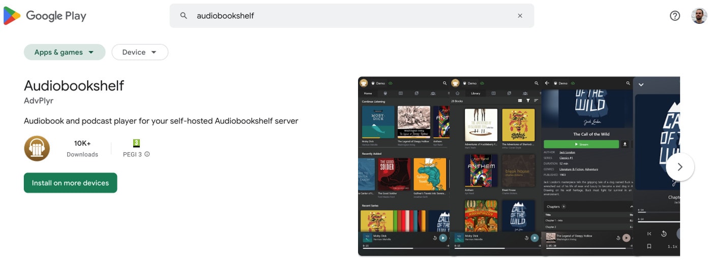 Audiobookshelf - Self hosted audio book server | Tony Edwards