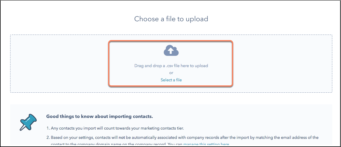 How to Import Contacts From .Csv File to Hubspot Account? - Covve