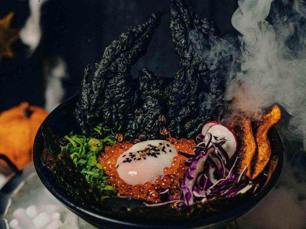 Mazesoba With A Spooky Twist 2022 | UpNext