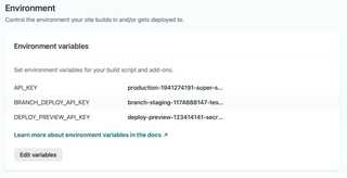 Configuring Environment Variables for All Netlify Environments | Jon