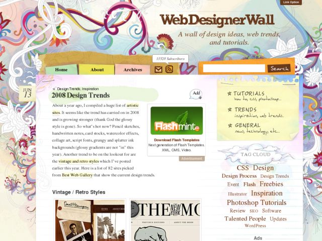 2008 Web Design Trends | Konigi
