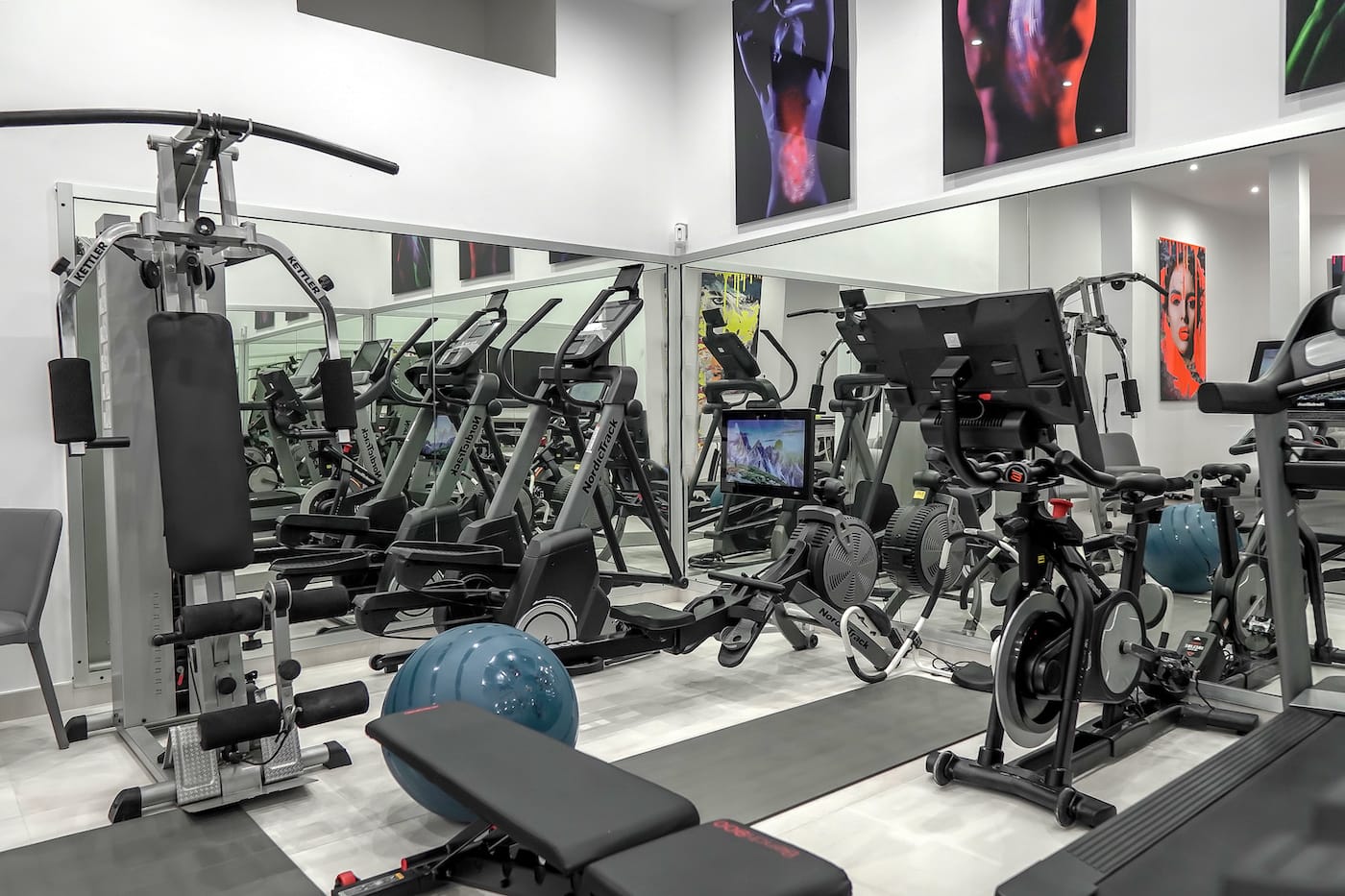 Gym at Casa Amore, the Luxury Private Villa in Tenerife to Rent