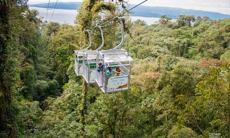 Sky Tram Arenal Volcano Costa Rica