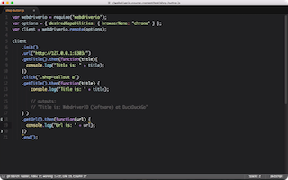 Learn Webdriver Test Automation with WebdriverIO
