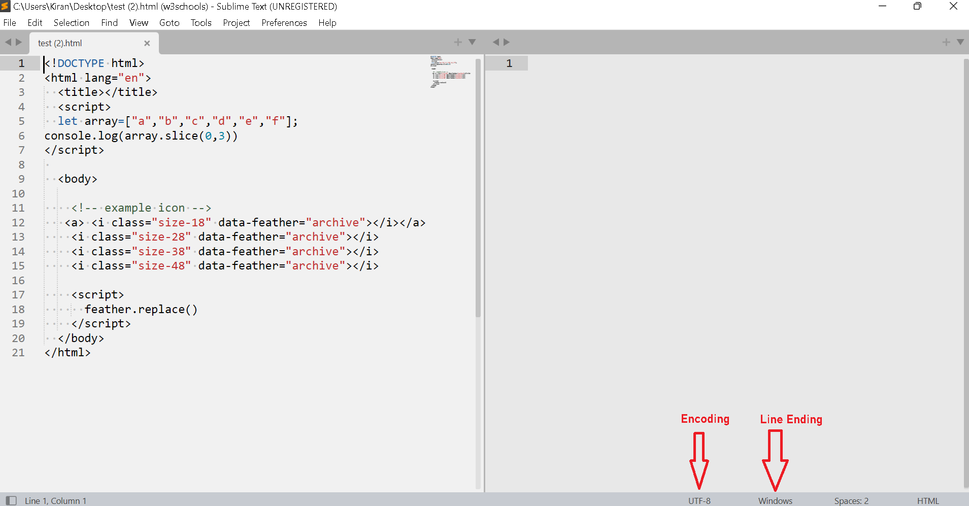 How to view and change encoding for currently opened file in the ...