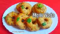 Medu Vada | Crispy Vada Recipe | Tasty Appetite