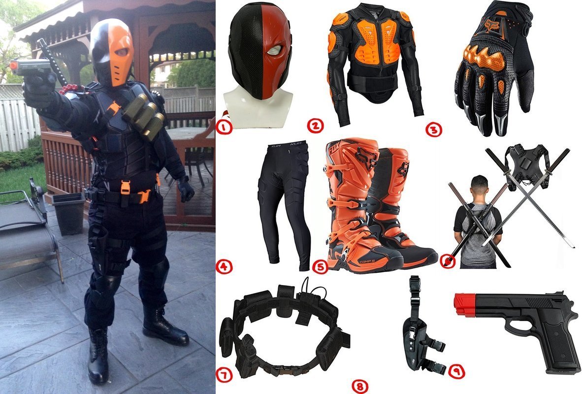 Dress like Deathstroke from DC Comics Costume for Halloween 2018