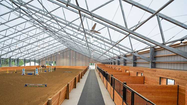 MERVILLE, BC | WeCover Custom Fabric Riding Arenas