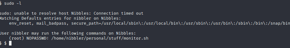 🥇 HTB solución NIBBLES Writeup | htbwriteups.com