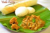Vada Curry | Side Dish for Idli Dosa - South Indian Style | Tasty Appetite