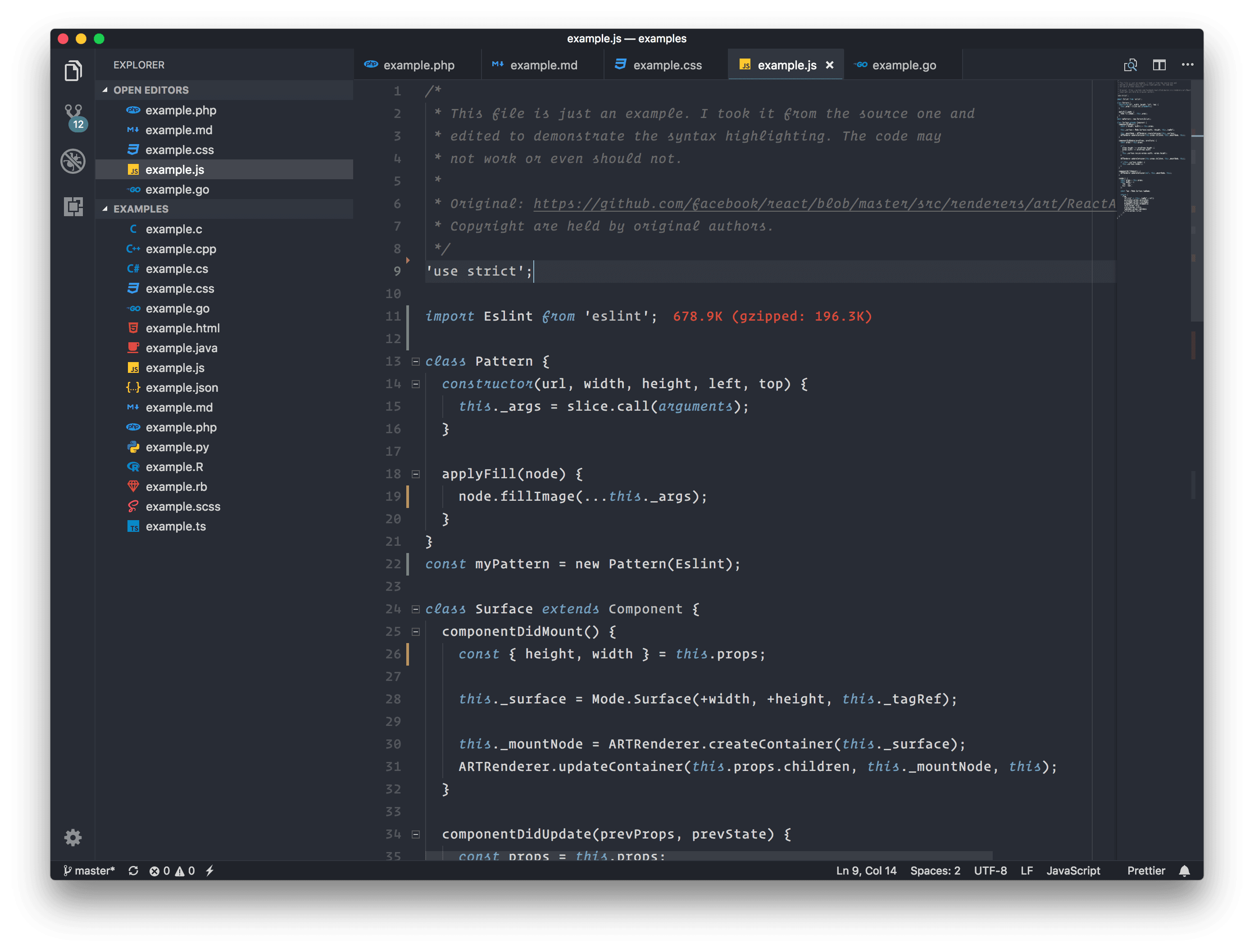 Beautiful UI 1.2 for VSCode with minimal themes | Swas.io