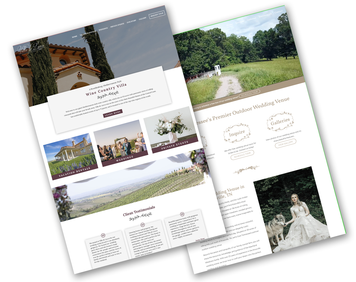 Wedding Venue Marketing, Wedding Venue SEO, Wedding Venue Web Design, Wedding Venue PPC