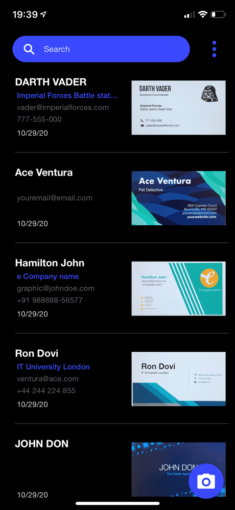 How to Scan Business Cards into Salesforce - Covve