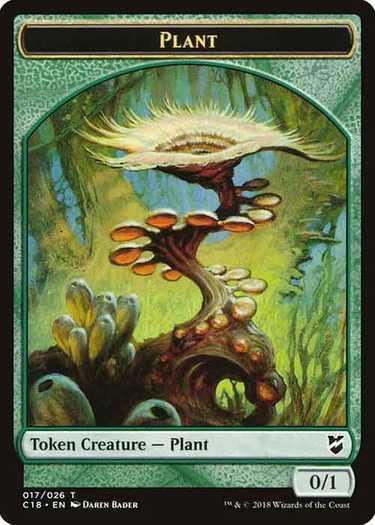 0/1 Green Plant Creature Token | MTG.onl Tokens